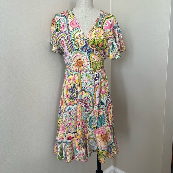 Cienna | Dresses | Cienna Midi Dress Multi Color | Poshmark